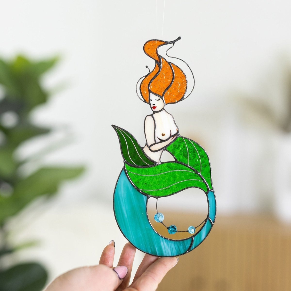 Stained glass fish suncatchers / Handmade sun catchers ...